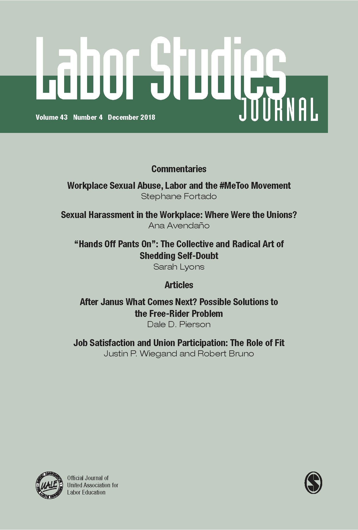 Past Issues – United Association for Labor Education