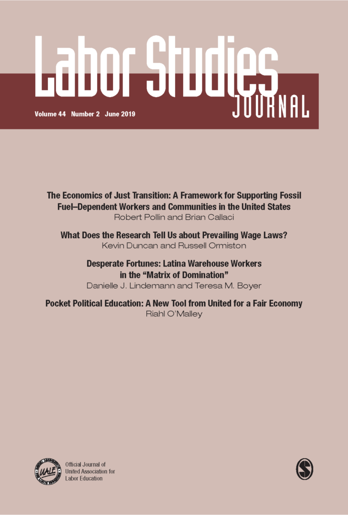 Past Issues – United Association for Labor Education